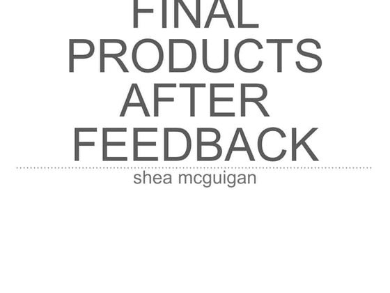 Final product | PPT