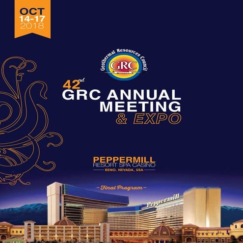 GRC Annual Meeting & Expo - Final Program | PDF