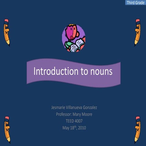 COMMON AND PROPER NOUNS - GRADE 2 | PPTX