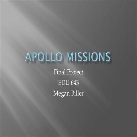 Apollo Missions | PPT