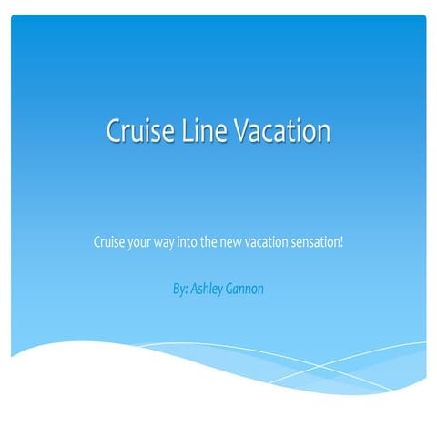 Cruise Vacation | PPT