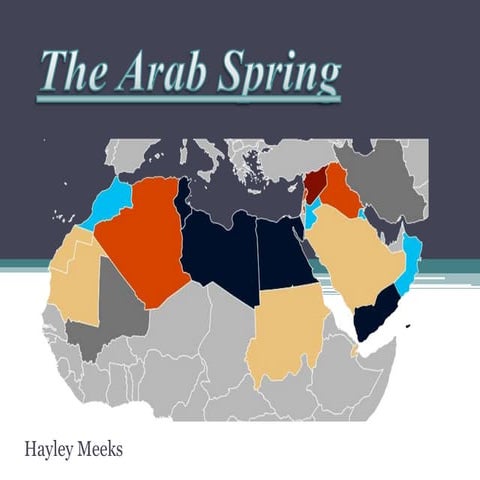 Final project APWH - Arab Spring | PPTX