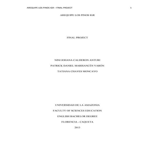 Final project | DOCX