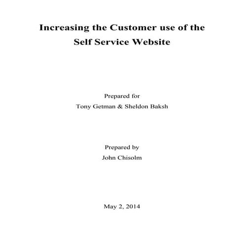 Self Service Reset Password Management Survey Report | PDF