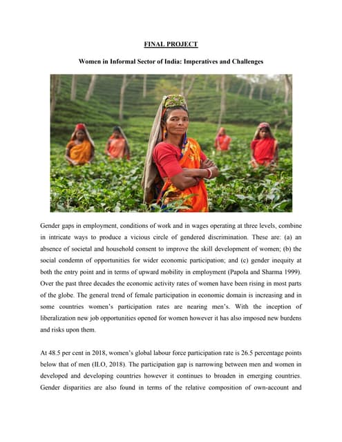 Final project. disha singh, India | PDF Final project. disha singh, India | PDF