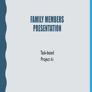 Task based project aimed to aid students gain confidence while ...