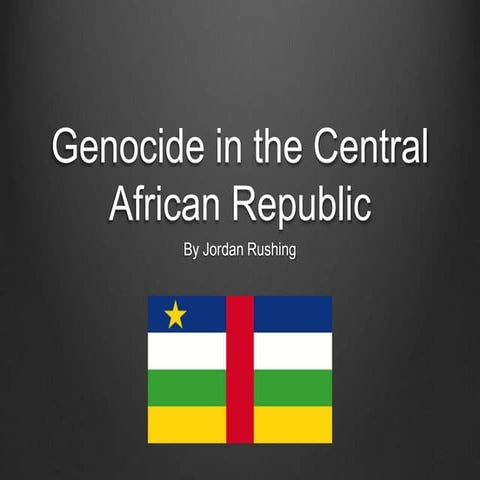 The Rwandan Genocide and the Eight Stages of Genocide | PPTX