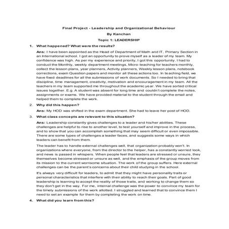Final Project - Leadership and Organizational Behaviour.docx
