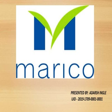 marico - saffola | PPTX