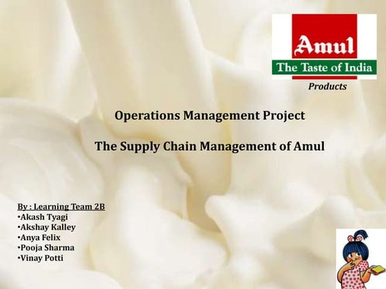 Amul facility location and layout | PDF