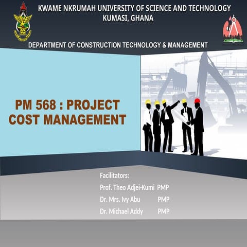 FINAL PROJECT COST MANAGEMENT STUDENT COPY.ppt