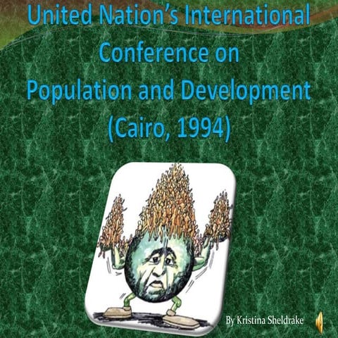 International Conference on Population and Development | PPTX