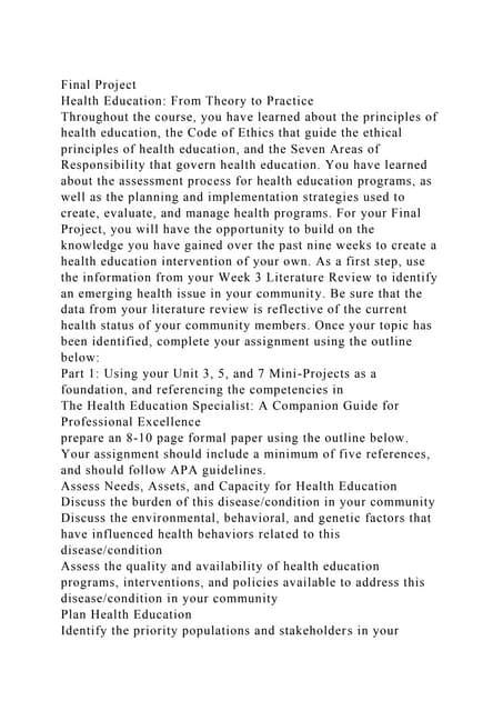 PSY 200 Prevention Program Final Project Guidelines and Rubric.docx