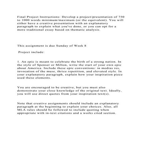 Final Project Instructions Develop a projectpresentation of 750 to.docx