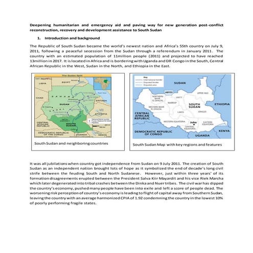 South sudan | PPTX