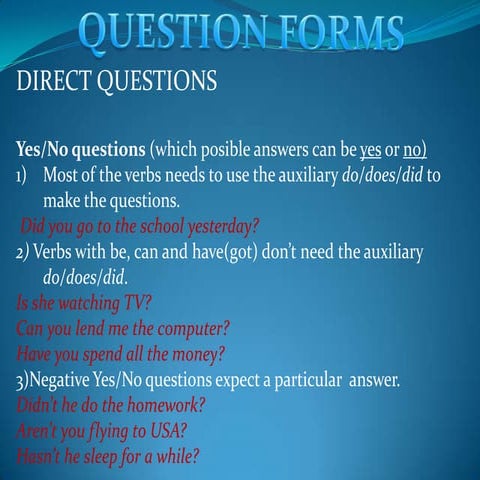 Reported speech | PPT