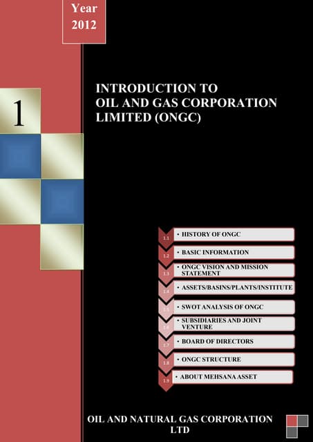 Ongc | PPT | Mergers and Acquisitions | Business Banking & Finance