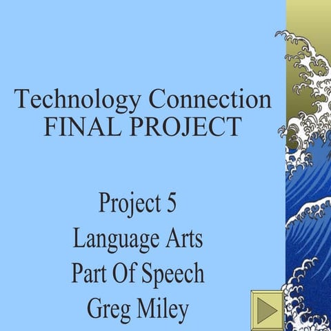 Final Project Part Of Speech | PPT
