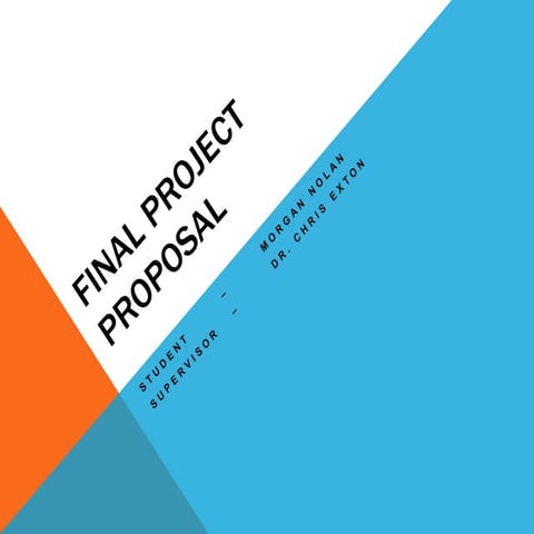 Final project presentation | PPTX