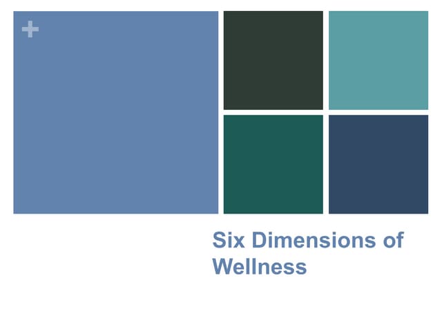 8 Dimensions of Holistic Well-being | PPT