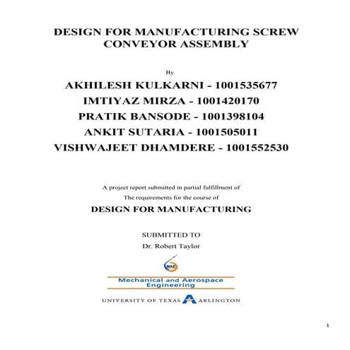 Final project report | PDF