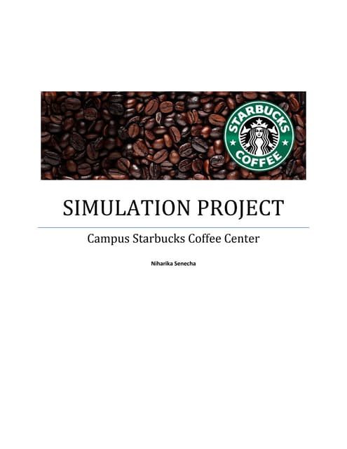 Simulation Project Report | DOCX | Grocery Shopping | Shopping