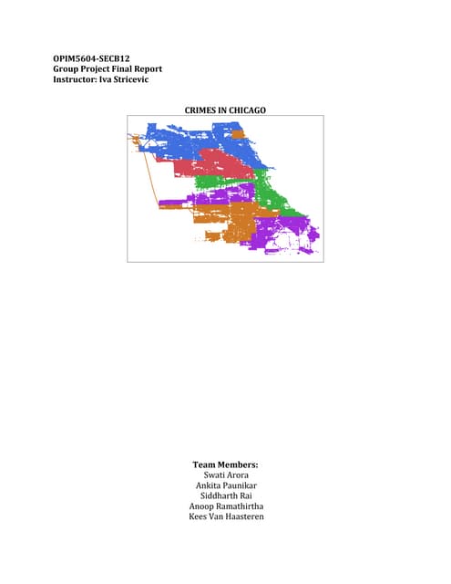 Hotspot Crime Detection Using Machine Learning | PPTX | Technology & Computing