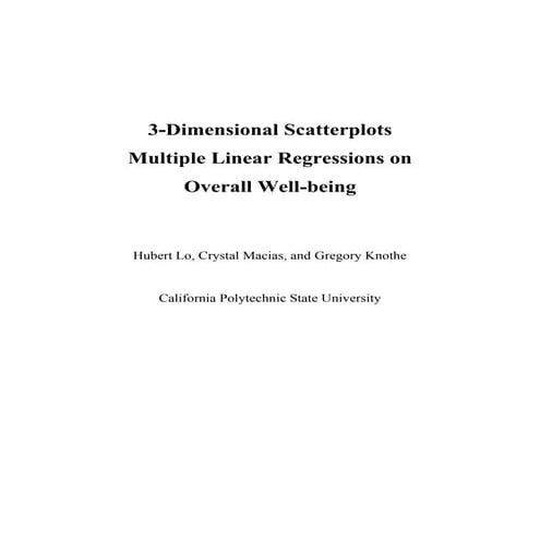 3d Scatterplot R Programming Pdf Science