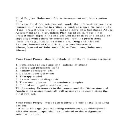 Final Project Substance Abuse Assessment and Intervention PlanF.docx