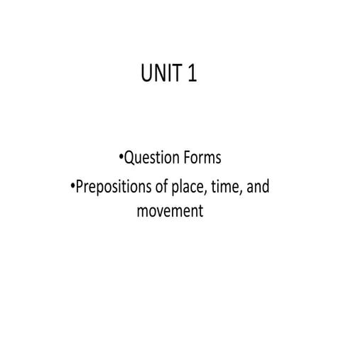 Final Project(Unit 1) | PPTX