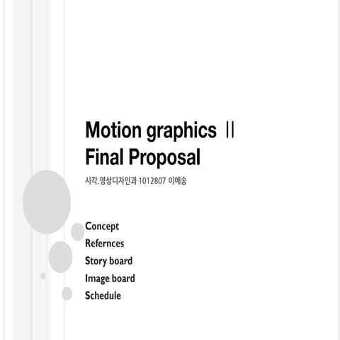 Final proposal 1 | PDF