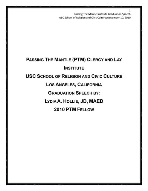 Acceptance of key of responsibility | DOCX | Secondary Education ...