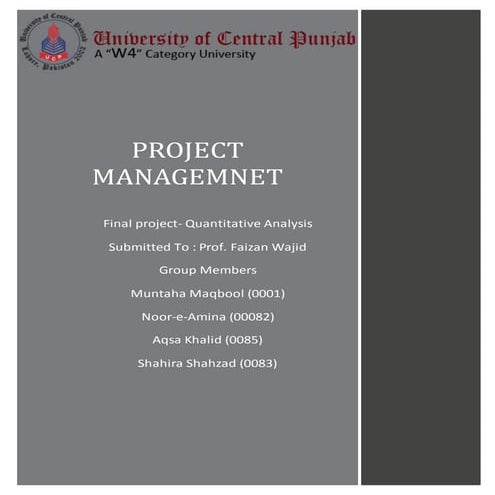 project management | PDF