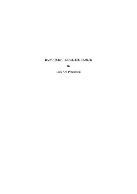 Costumes and props list | DOCX