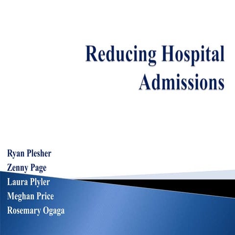 Final reducing hospital admissions (1) | PPTX