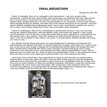 Final reflection | PDF