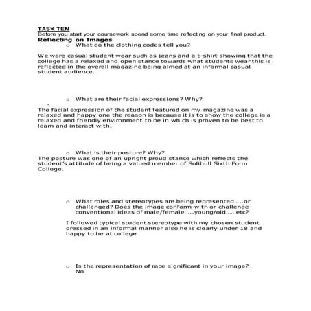 Final reflection | DOCX