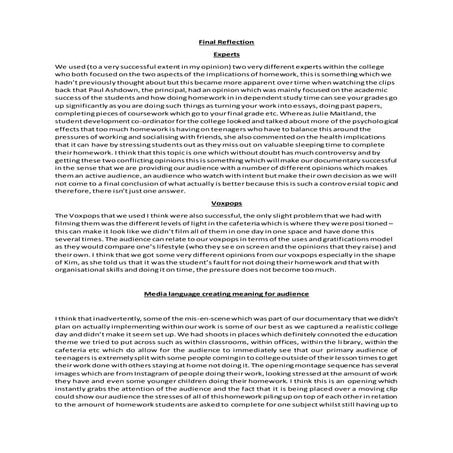 Final reflection | PDF