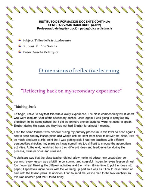 Third reflection paper | DOCX