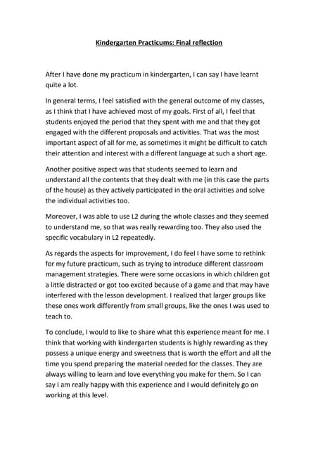 Final Reflection | PDF