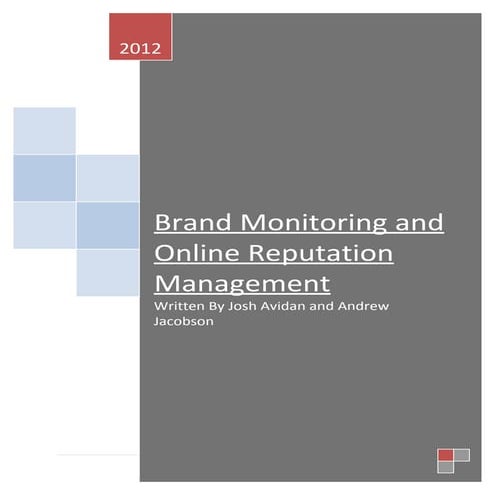 Final Brand Monitoring Report | DOC