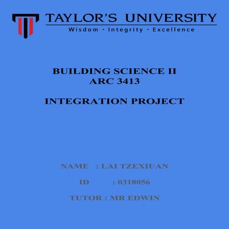 Building Science 2 Project 2 Report | PDF