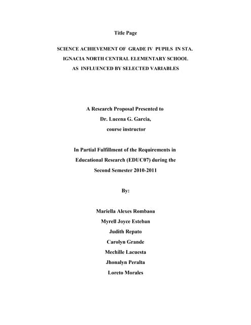 Title page final format | DOC