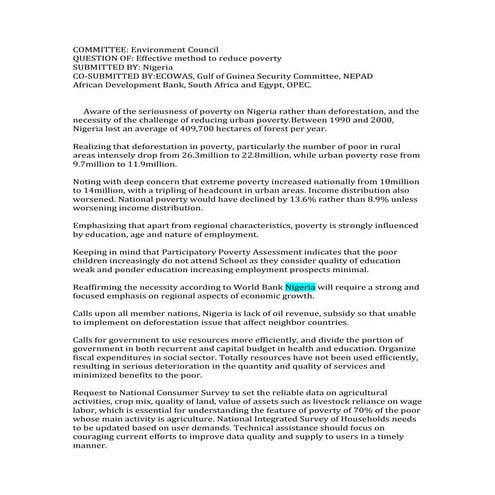 Final Resolution | PDF