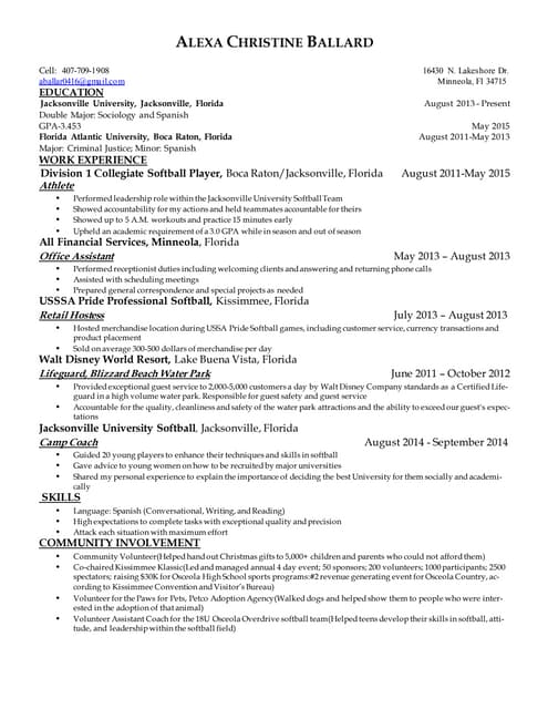 Lydia Ogren Resume | PDF