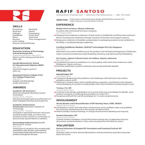 Final resume 2017 | PDF