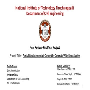 AAC - nitt final year project presentation done by nitt students of ...