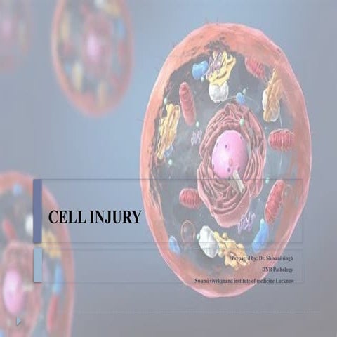 CELL INJURY (Reversible OR Irreversible Cell Injury | PPTX