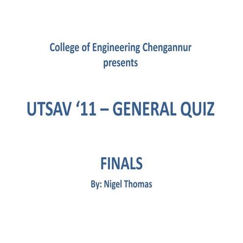 GREAT QUIZ EXCHANGE 2025 - GENERAL QUIZ.pptx