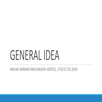 General Idea - General Quiz | PPTX
